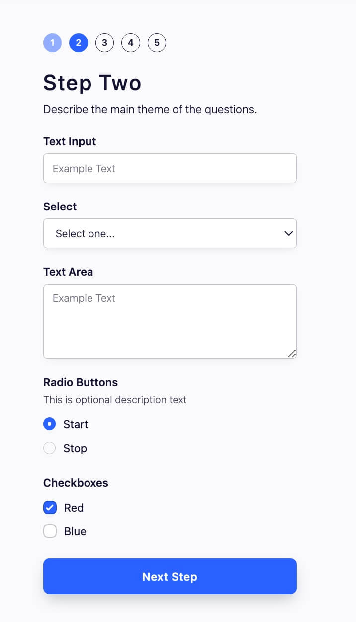 Onboarding Form | Free Webflow Component